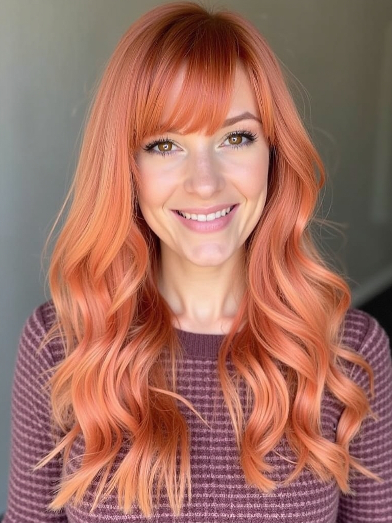 Copper Peach Hair: Unlock Radiant Looks - Styles, Trends & Inspiration ...