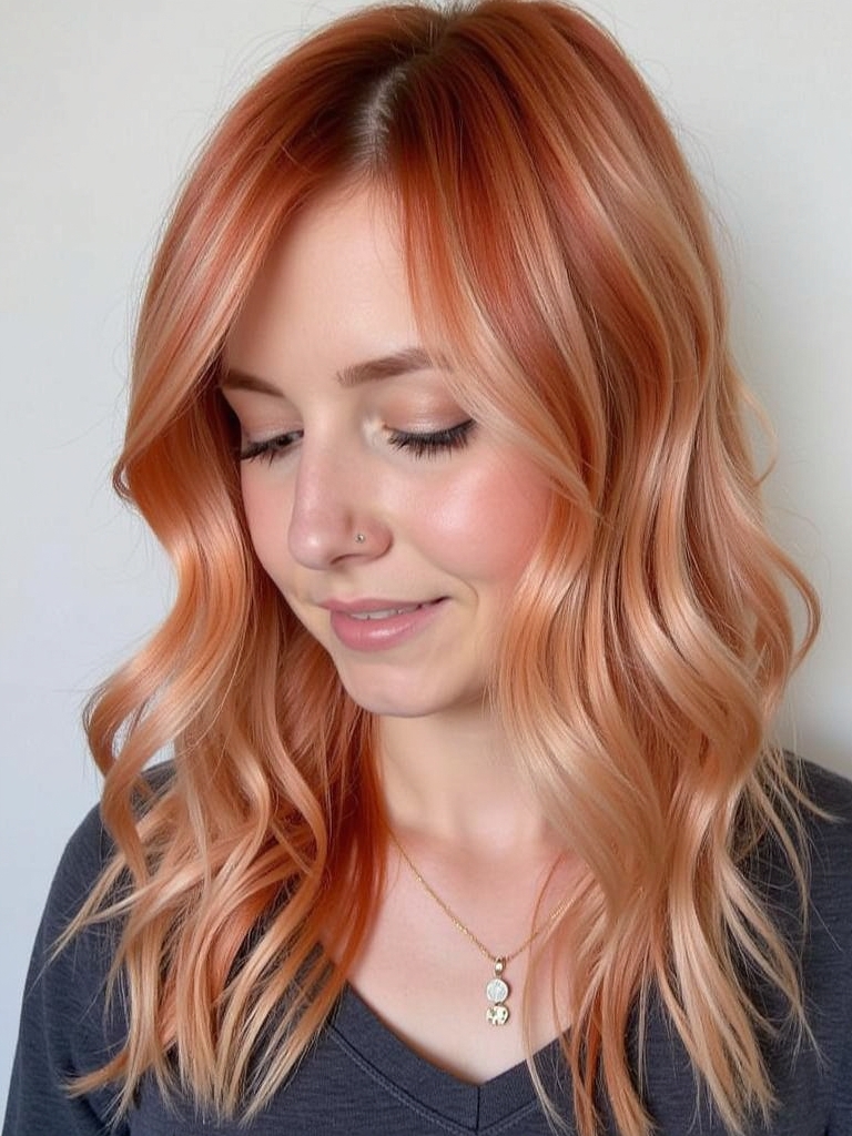 Copper Peach Hair: Unlock Radiant Looks - Styles, Trends & Inspiration ...