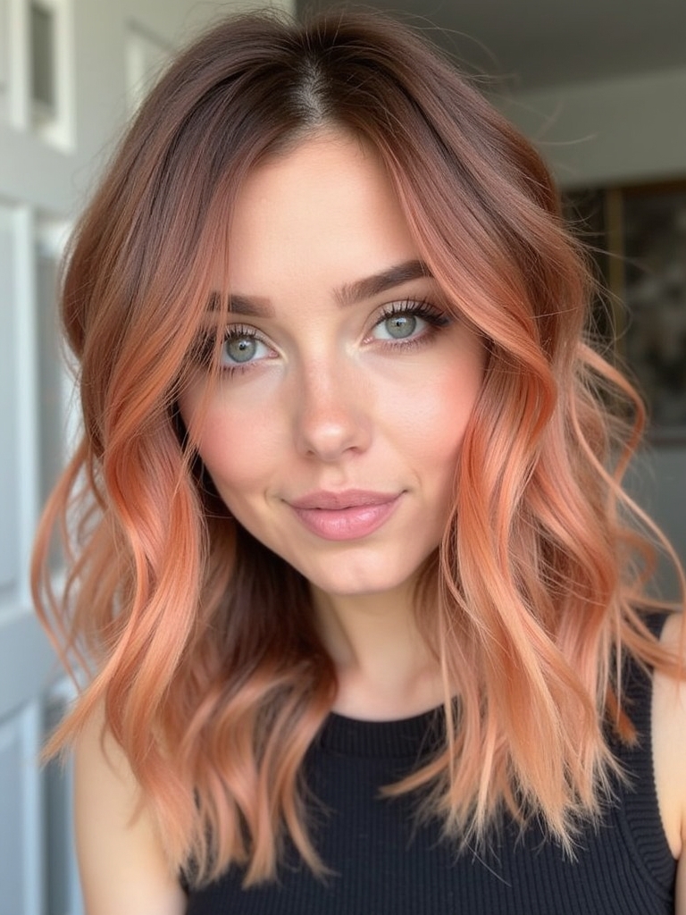 Copper Peach Hair: Unlock Radiant Looks - Styles, Trends & Inspiration ...