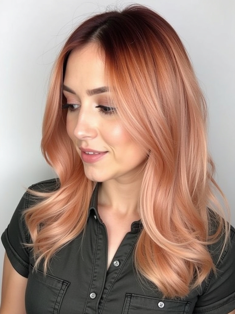 Copper Peach Hair: Unlock Radiant Looks - Styles, Trends & Inspiration ...