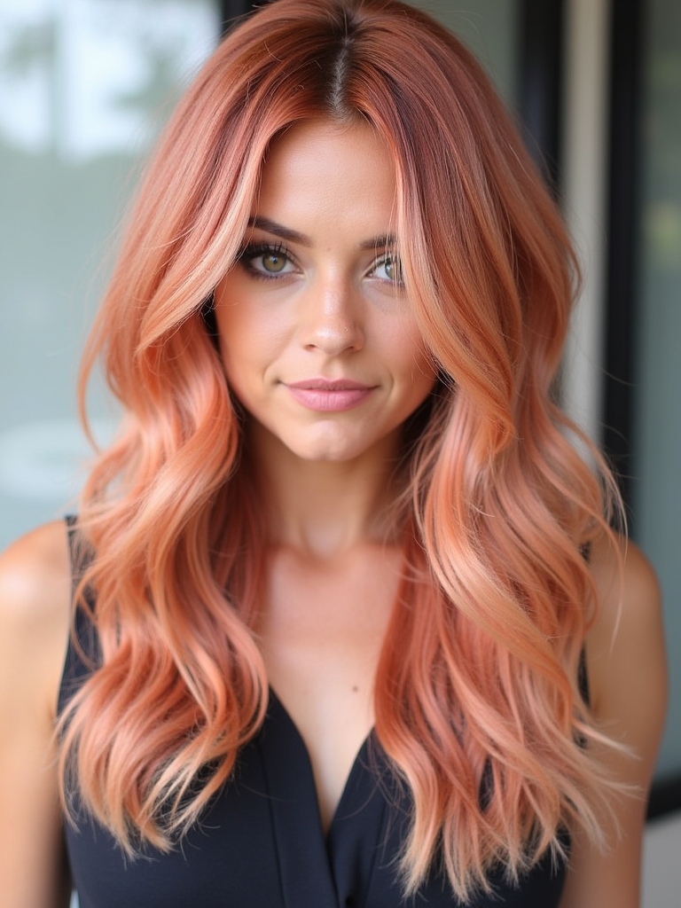 Copper Peach Hair: Unlock Radiant Looks - Styles, Trends & Inspiration ...